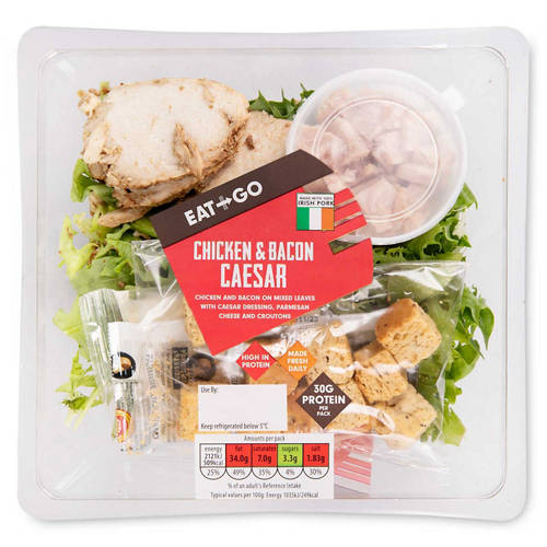 Chicken & Bacon Caesar Salad | ALDI IE